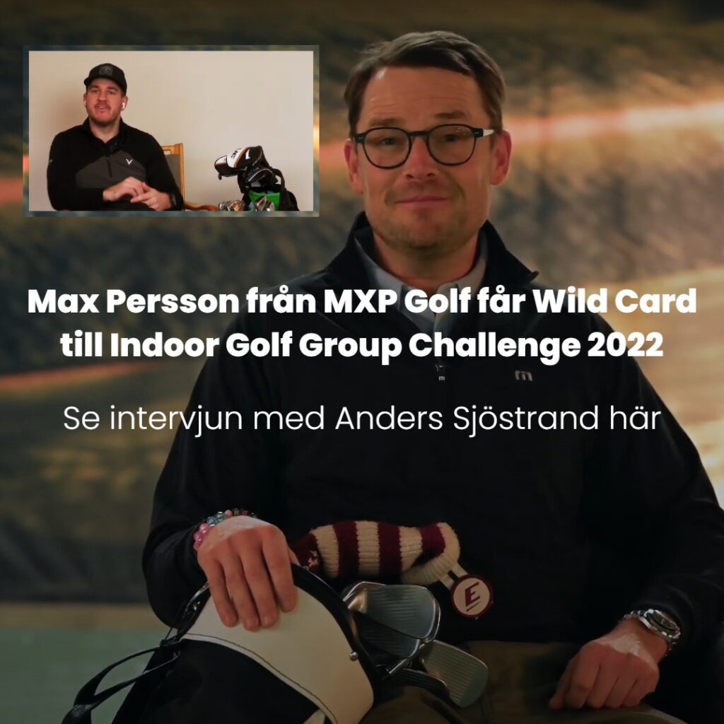 Max Persson får Wild Card till Indoor Golf Group Challenge – Indoor ...