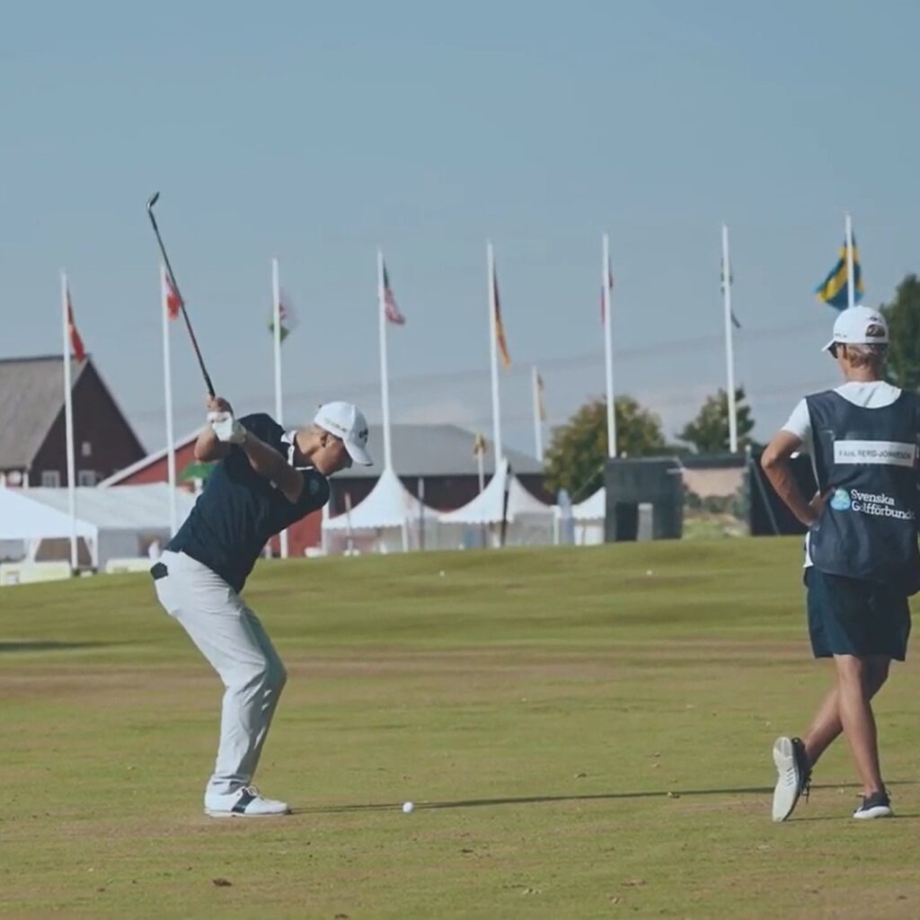 16-åriga Filip Fahlberg-Johnsson har tätkänning – Indoor Golf Group